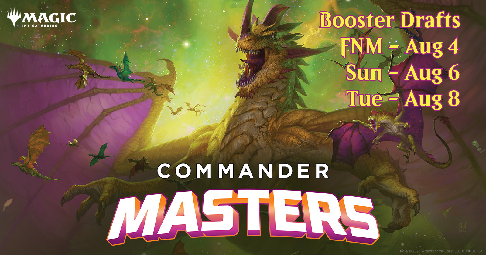 Commander Masters Draft - Battlegrounds Gaming